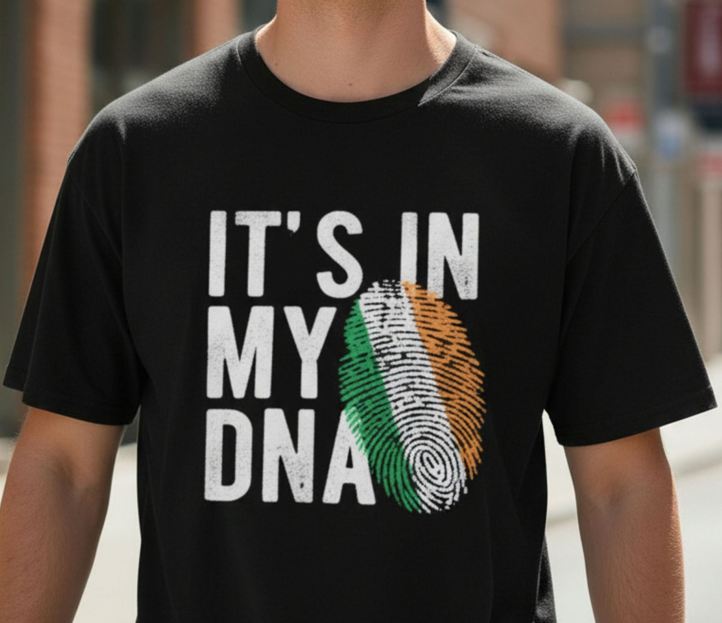 Irish Pride Shirt DNA | Ireland Fingerprint Tee | St. Patrick’s Day Sh ...